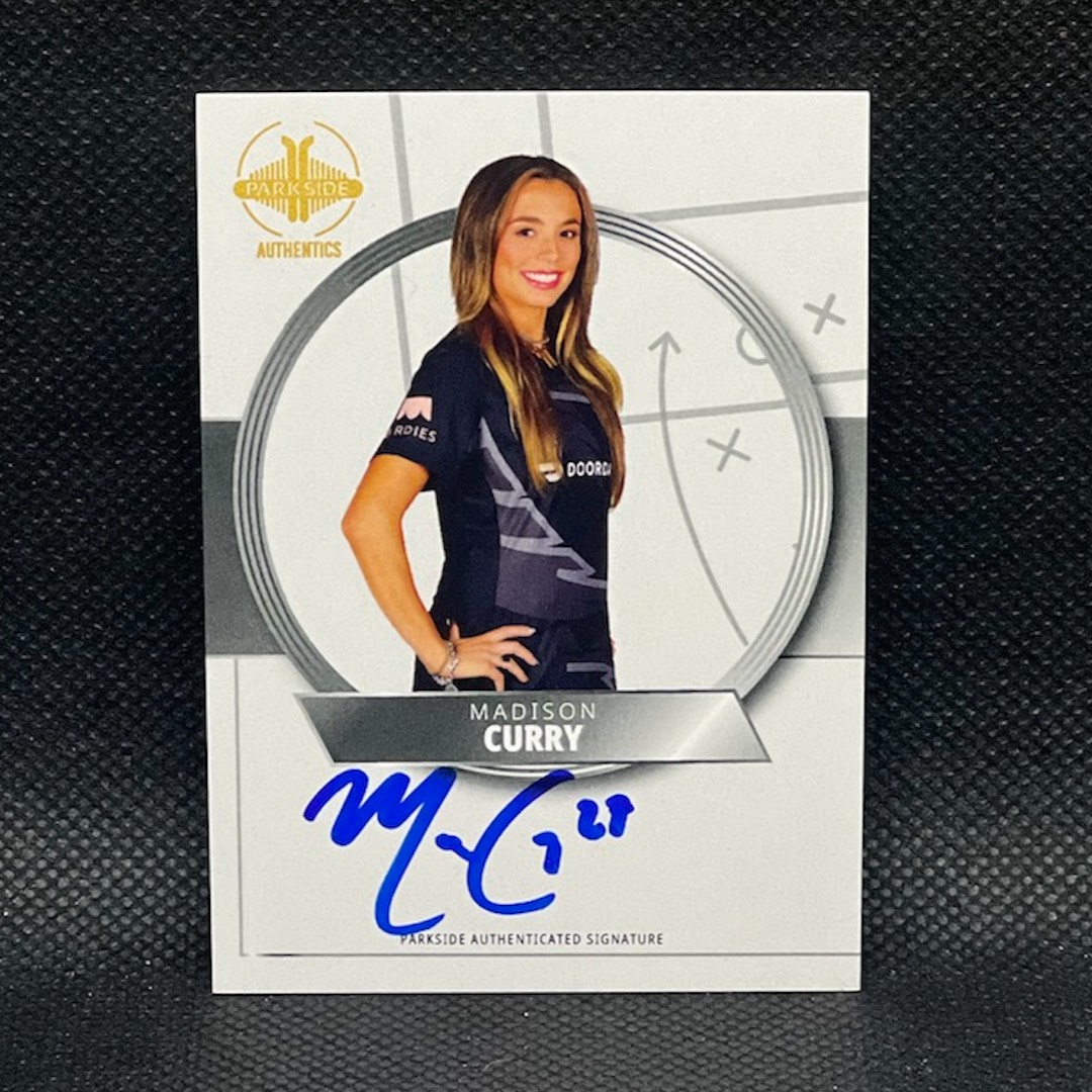 Madison Curry 2024 Parkside NWSL Vol 2 Signature Series Autograph /399 ...