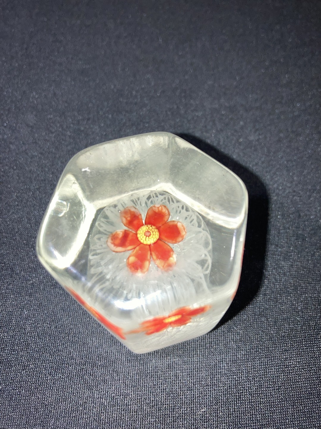 Antique Floral Mini Paperweight