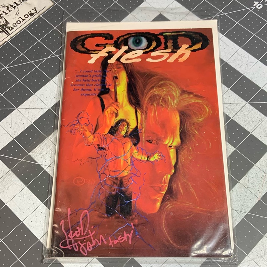 Signed Comic God Flesh