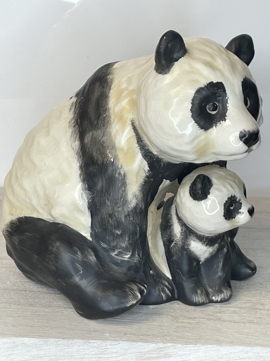 Goebel Panda Mother And Baby