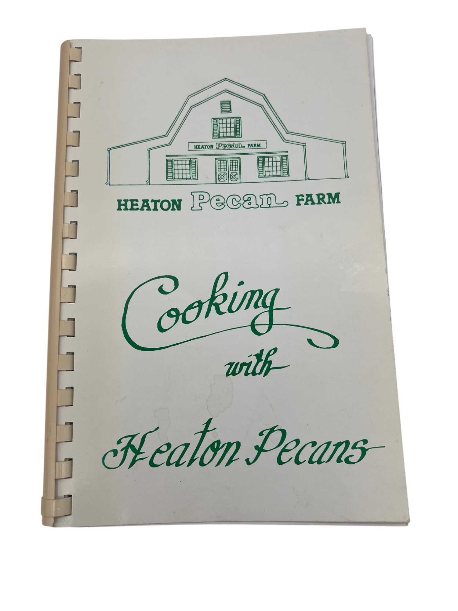 Cooking with Heaton Pecans Cookbook Spiral Bound Recipes from Heaton ...