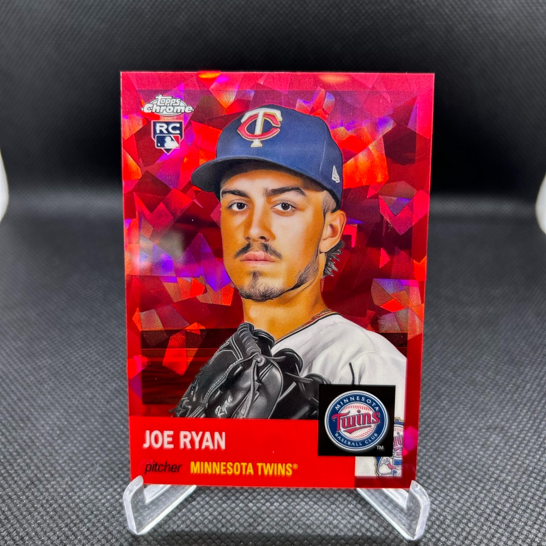 2022 Topps Platinum Chrome Joe Ryan RC /100