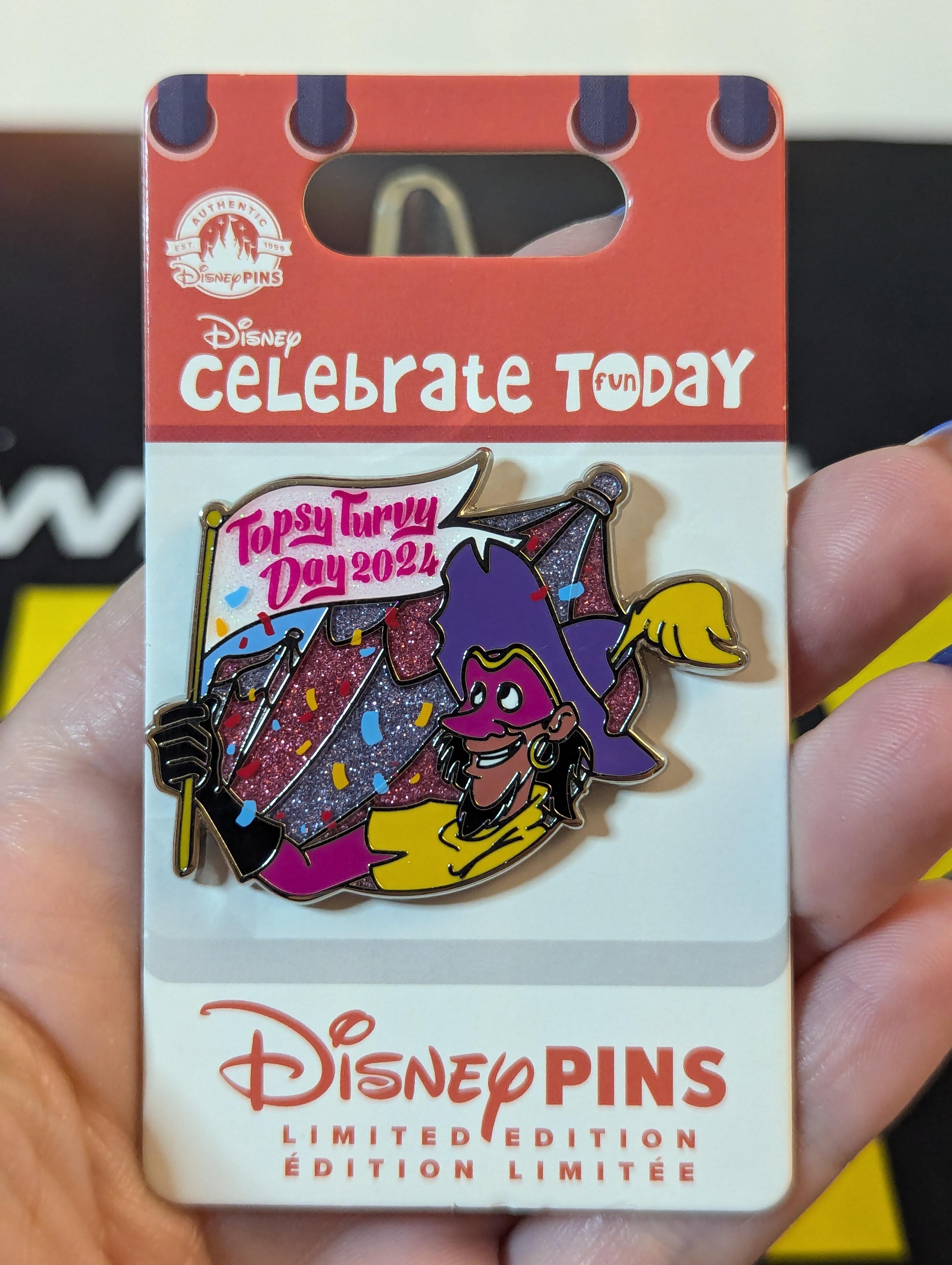 2024 Disney Pin - Celebrate Today Topsy Turvy Day - Jester Hunchback Of ...