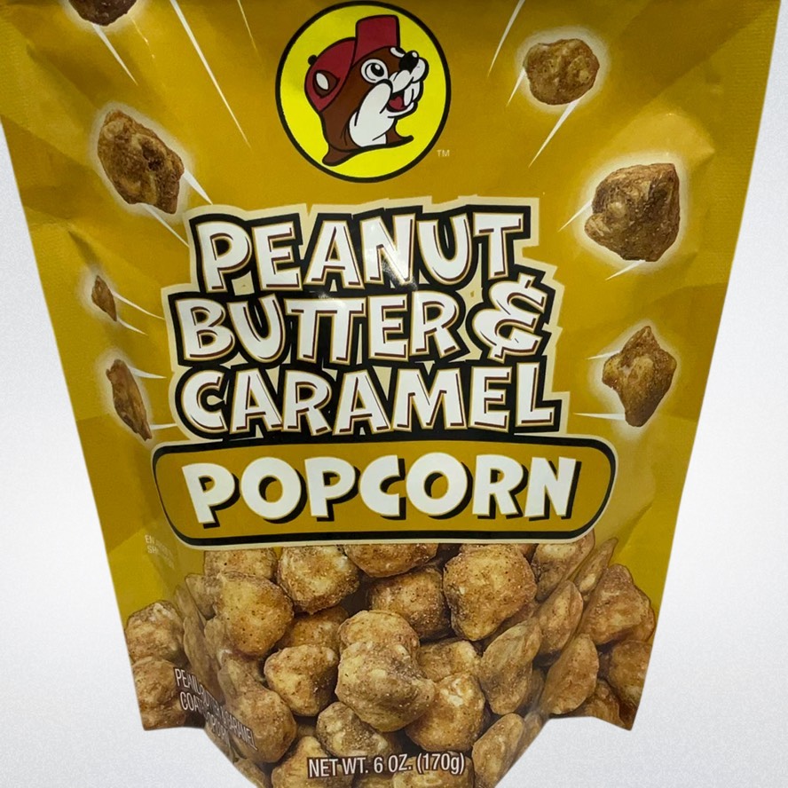 Buc-ee's Peanut Butter & Caramel Popcorn 6 OZ