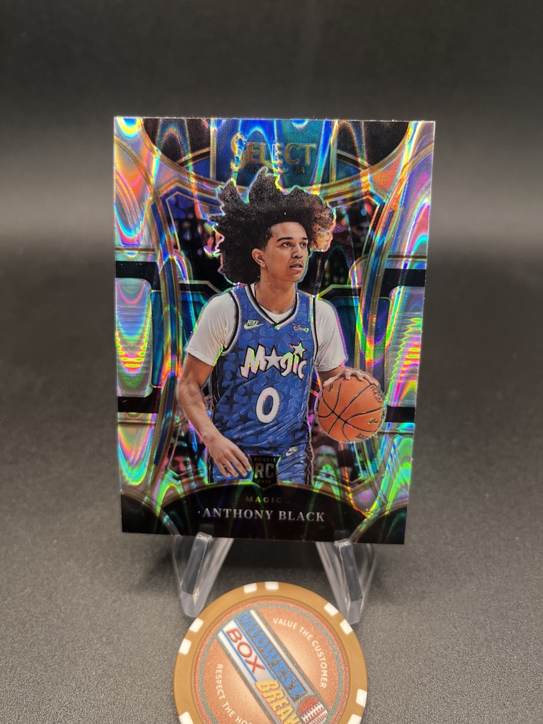 Anthony Black RC Tectonic Prizm 2023-24 Select Basketball Card Orlando ...