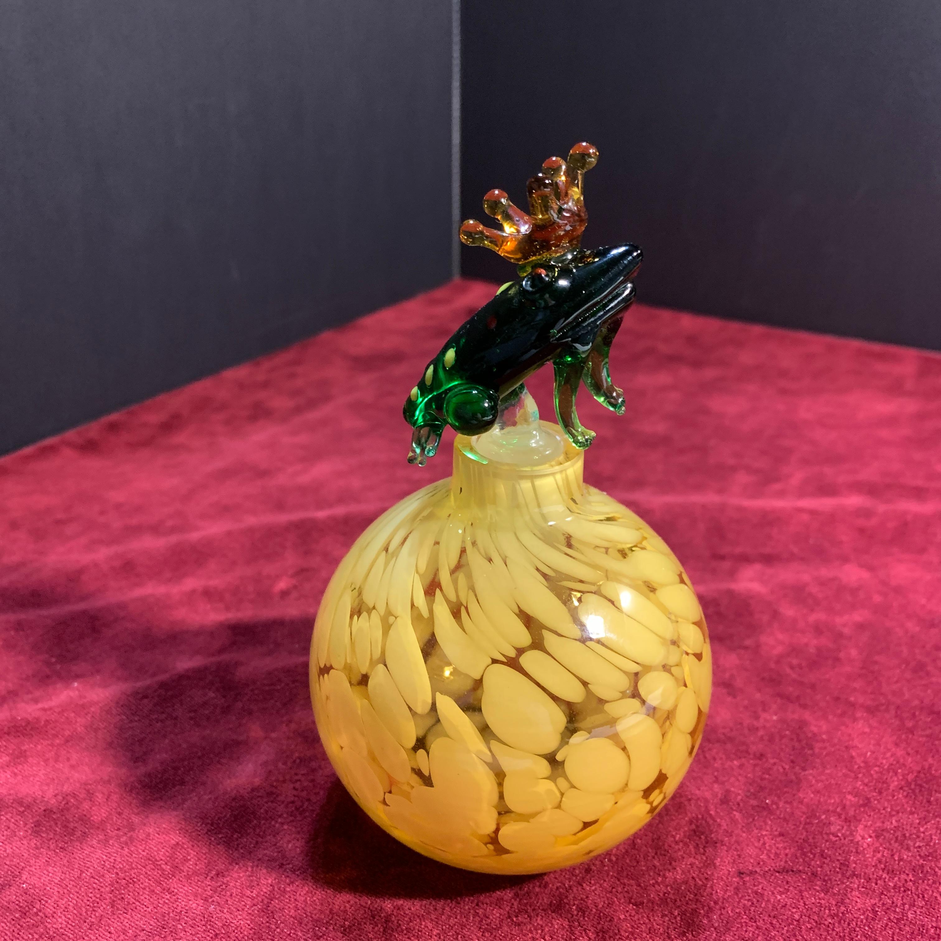 Cesar Palma Frog Perfume Bottle