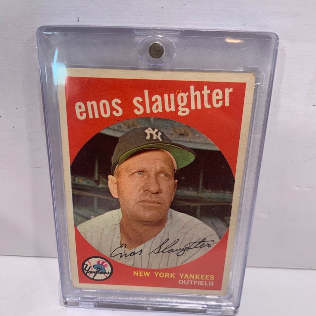 1959 Topps Enos Slaughter
