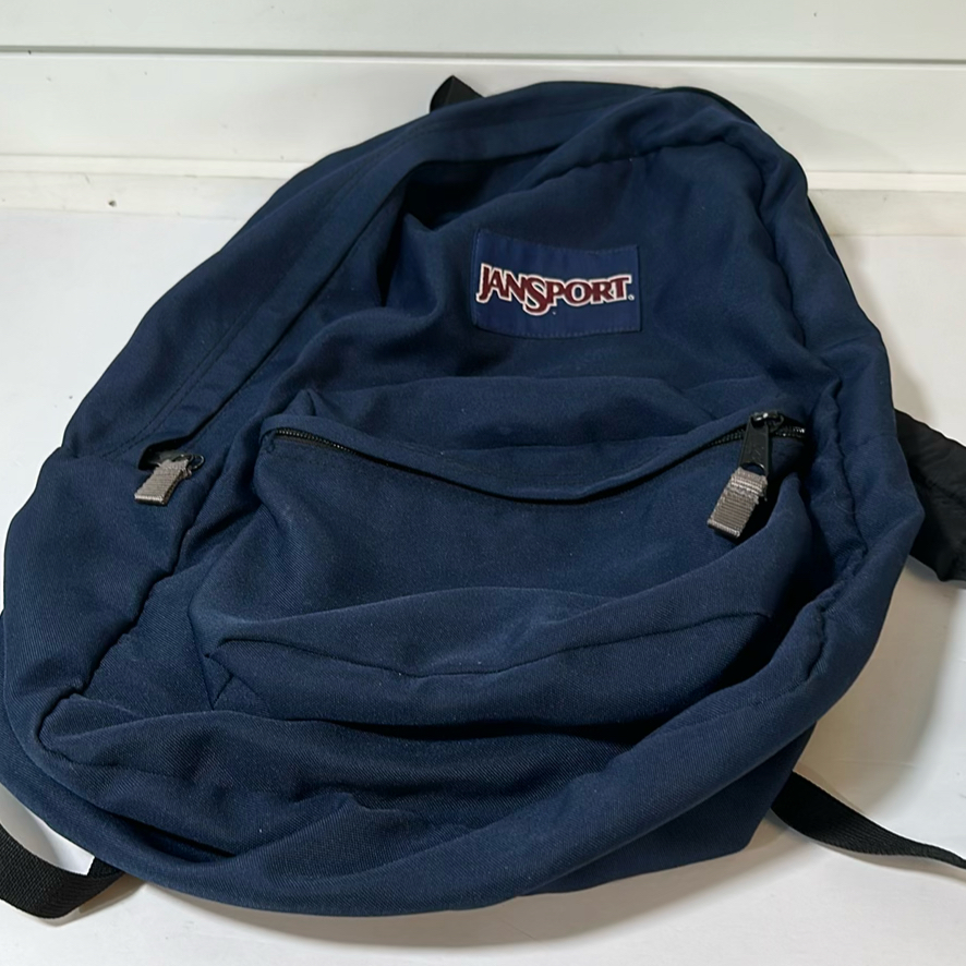 JanSport Navy Blue Backpack CC