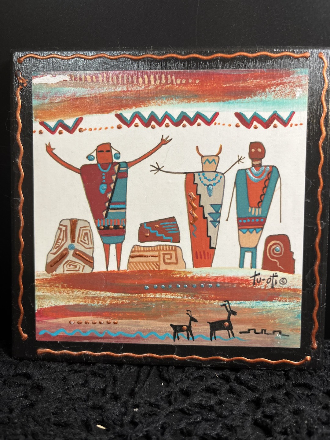 The Tu-oti collection Art Tiles-SW Artist: Gale Tu-oti. Art Tiles are a ...