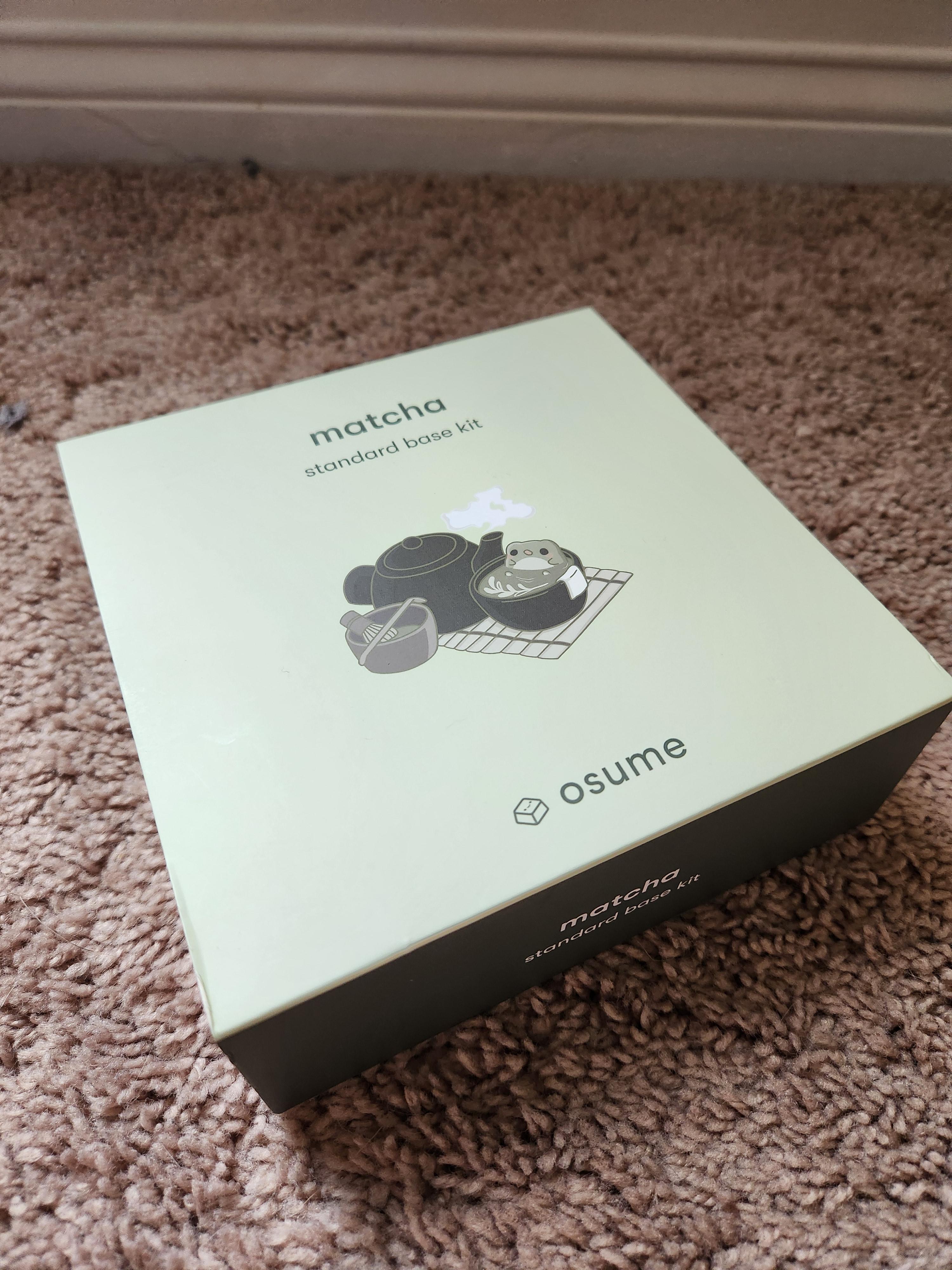 osume matcha keycaps (standard, no novelty)