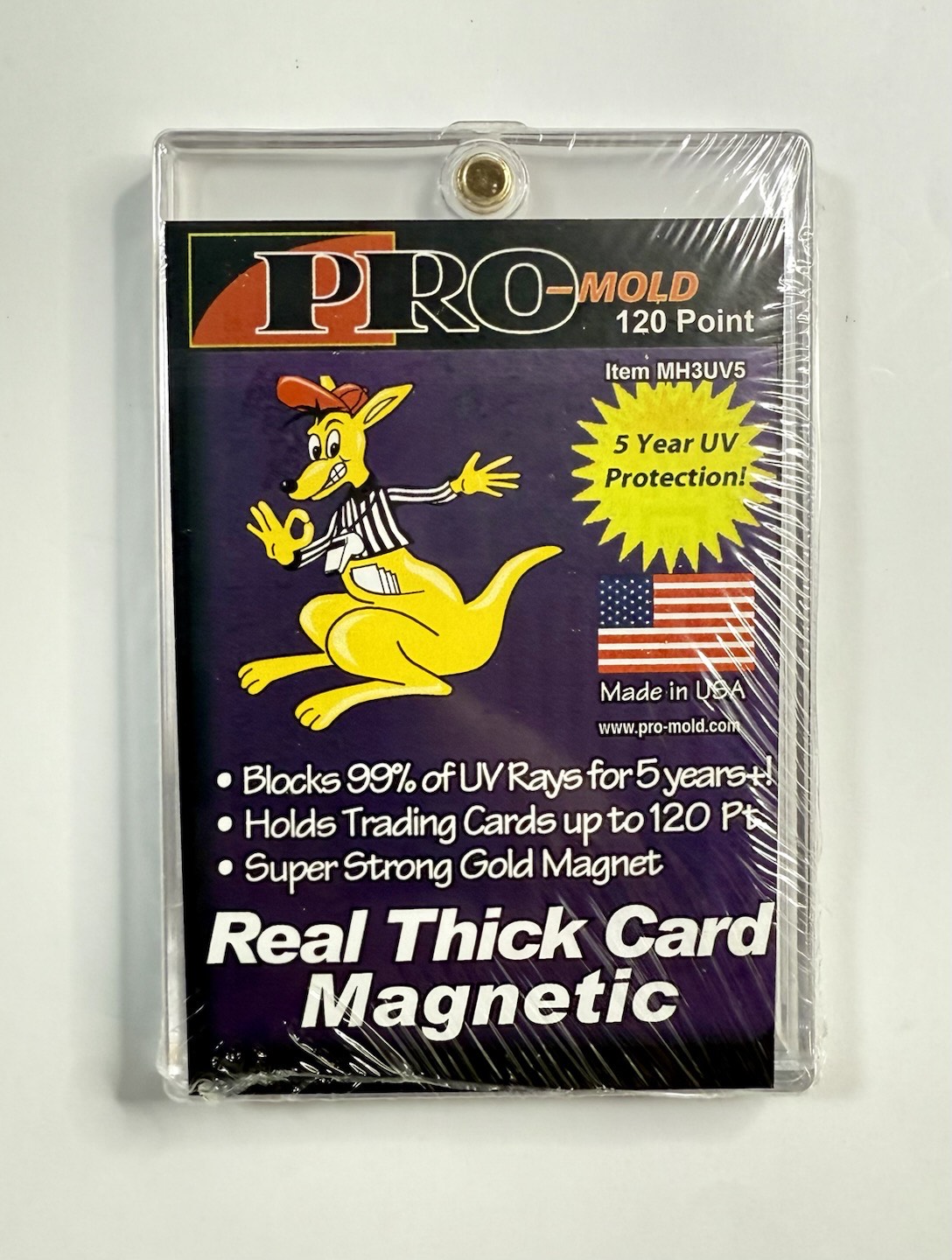 Pro-Mold Magnetic One-Touch Trading Card Holder 120pt Xtra Thick ...