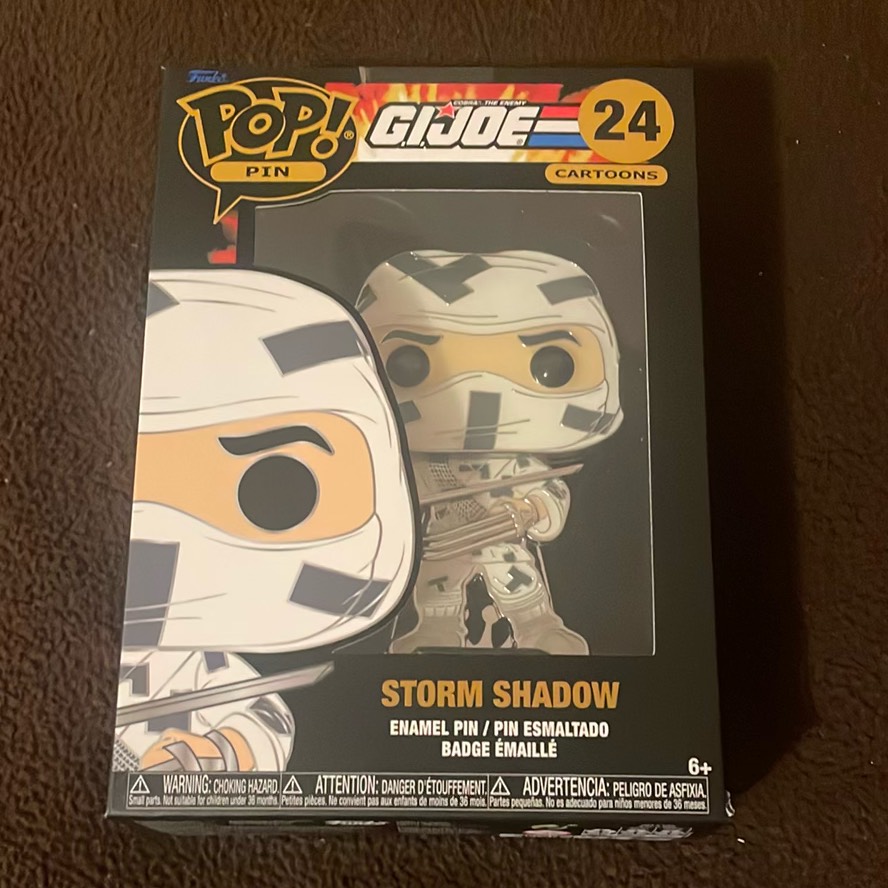 G.I. Joe - Storm Shadow Pop! Enamel Pin - 4 Inch