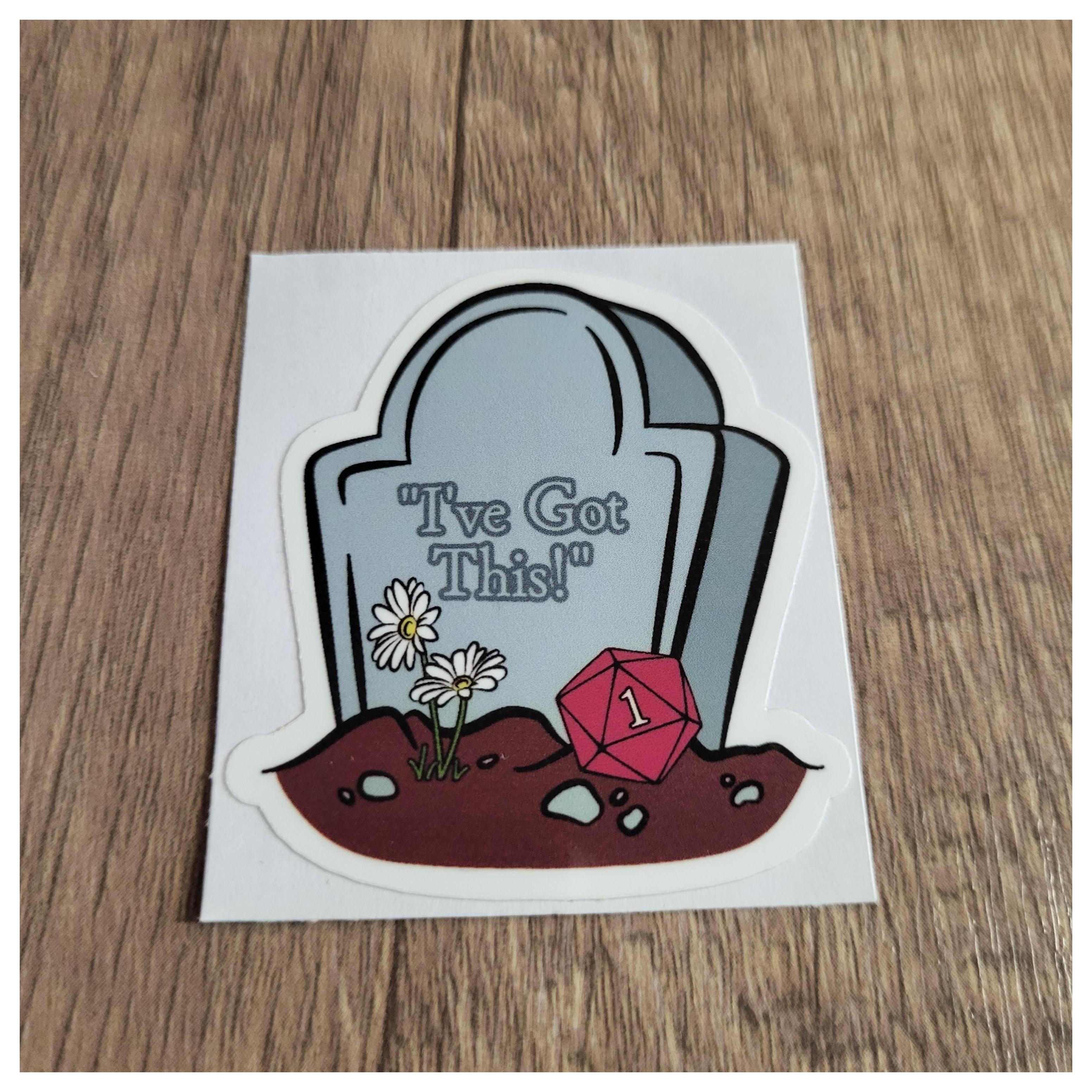 DND Critical Fail Sticker