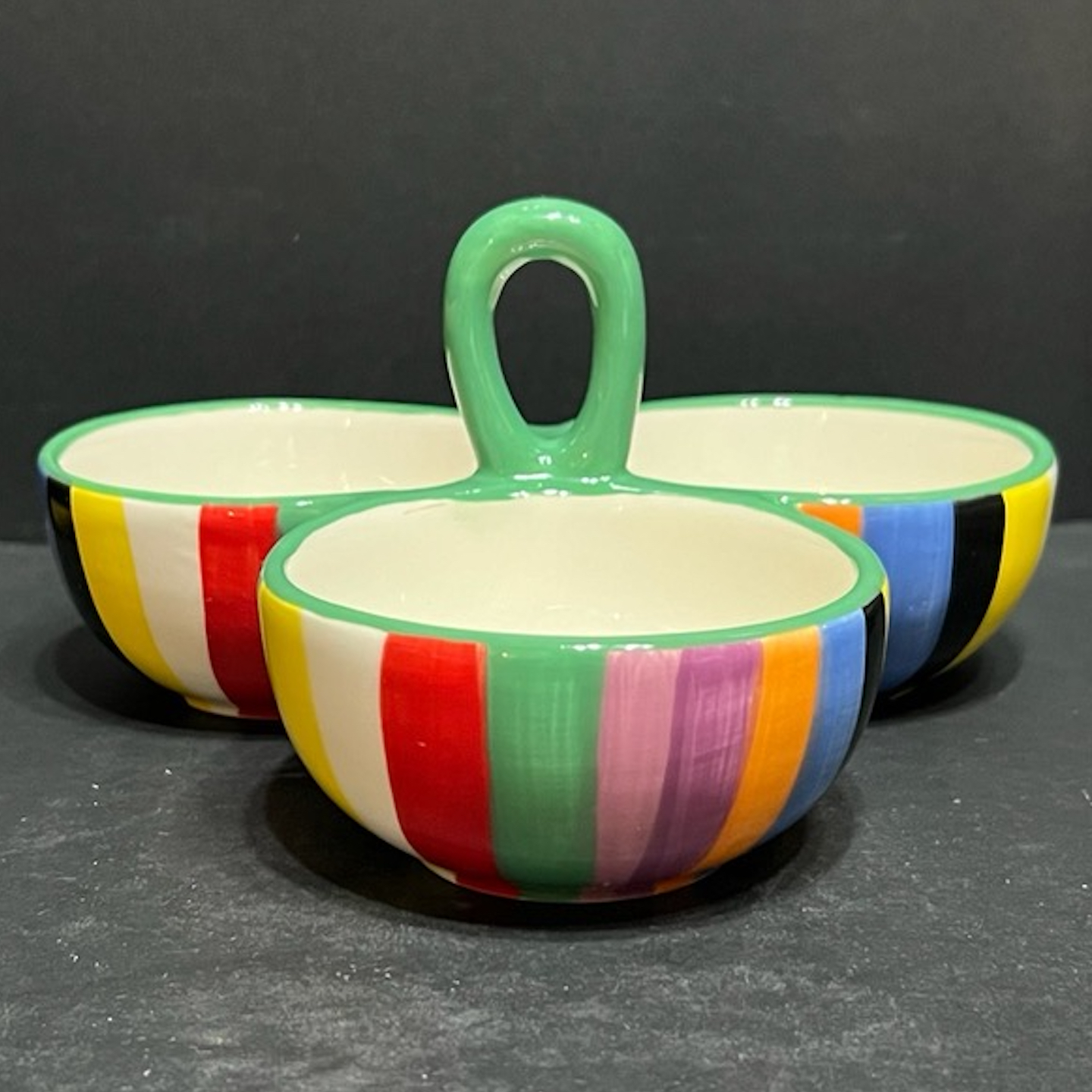 You Are The Heart Of Avon Colorful Condiment Set ~2” x 7.5” x 8” (3.5 ...