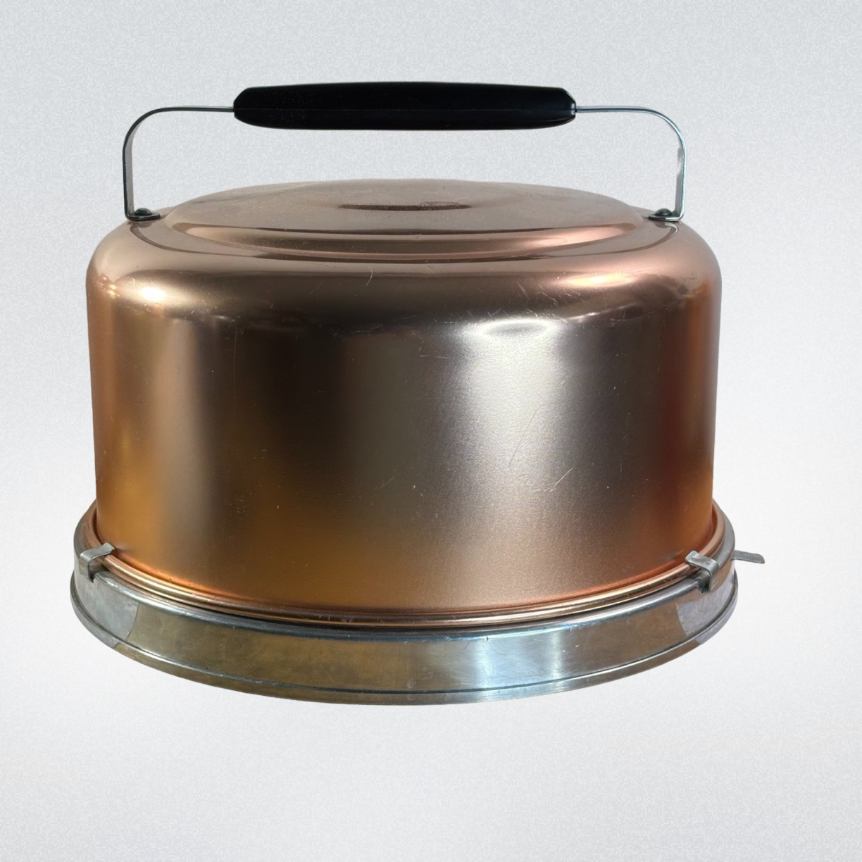 012. Mirro Aluminum Locking Cake Carrier 11” x 9”