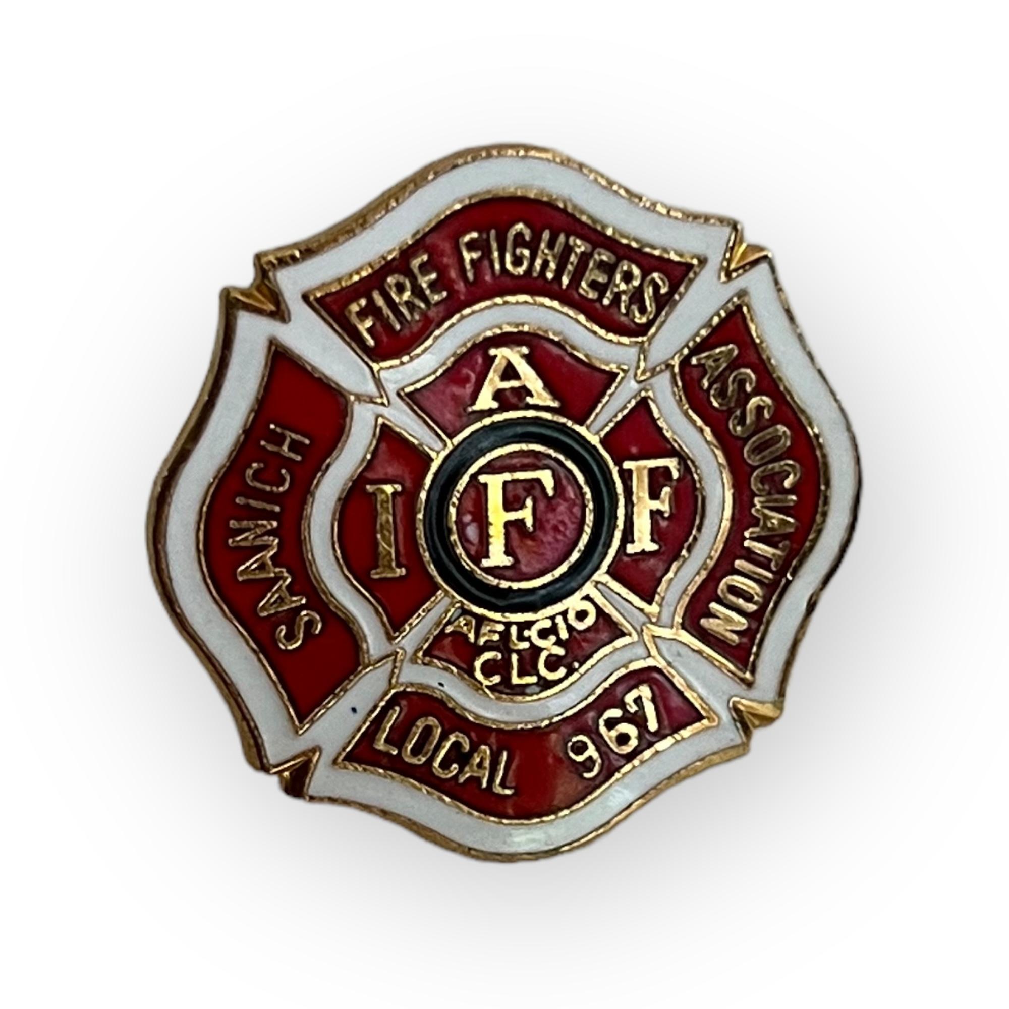Vintage IAFF Fire Fighter Pin. International Association Of Fire ...