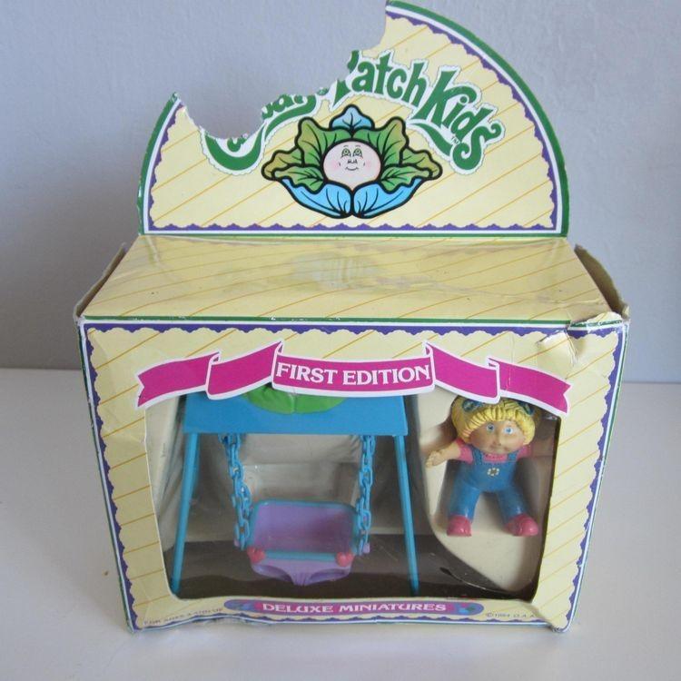 NOS 1984 Cabbage Patch Kids Deluxe Miniatures First Edition doll in ...