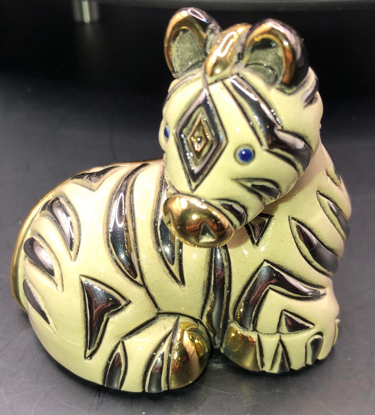 #14D- Artesania Rinconada Specialty Auction-laying Baby zebra