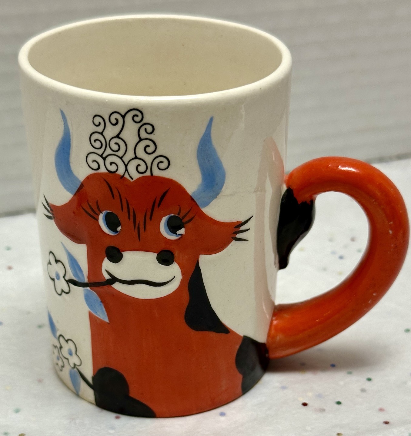 Vtg 1963 Holt Howard Ferdinand Bull Mug