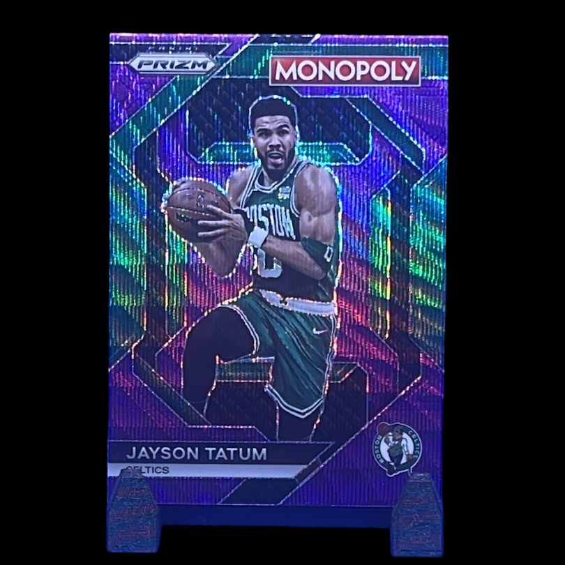 2023 Prizm Monopoly Green/purple Waves Skills Jayson Tatum Boston Celtics