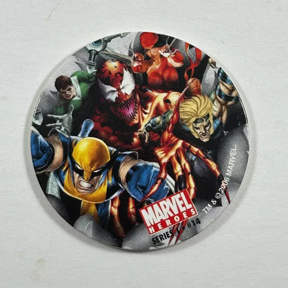 Marvel Heroes POG Series 1 #14 2006 Global POG Association Wolverine ...