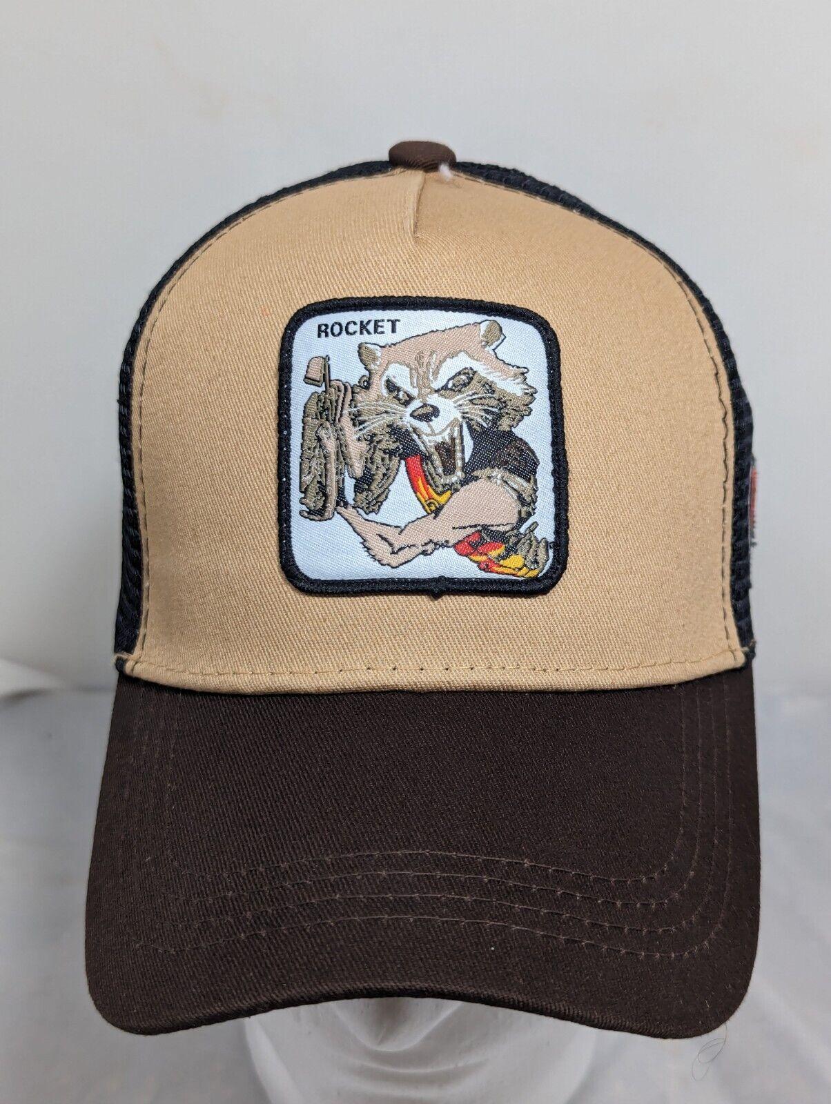 Guardians of the Galaxy Rocket Raccoon Trucker Mesh Snapback Hat