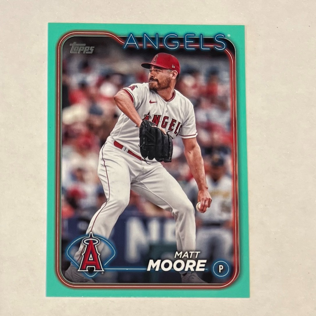 Matt Moore Aqua Los Angeles Angels