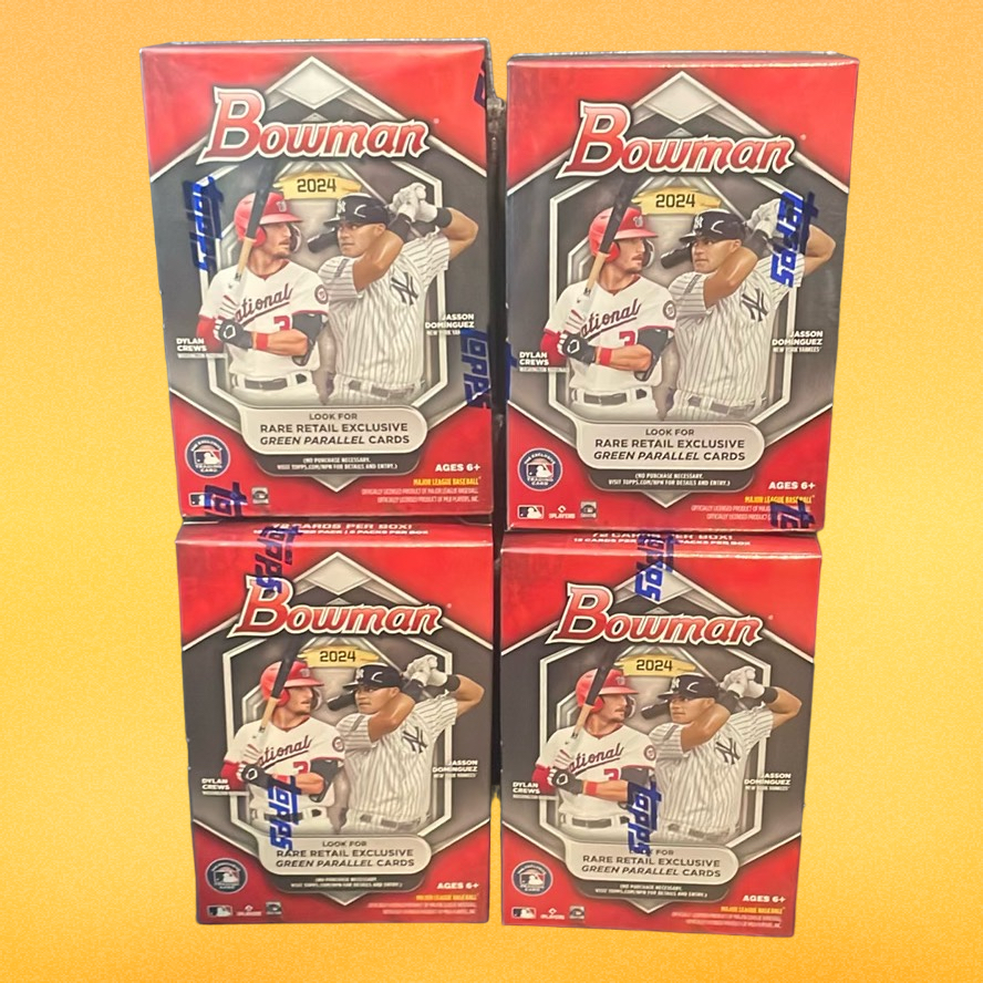 New York Yankees - 2024 Bowman (4) Blaster PYT Auctions!