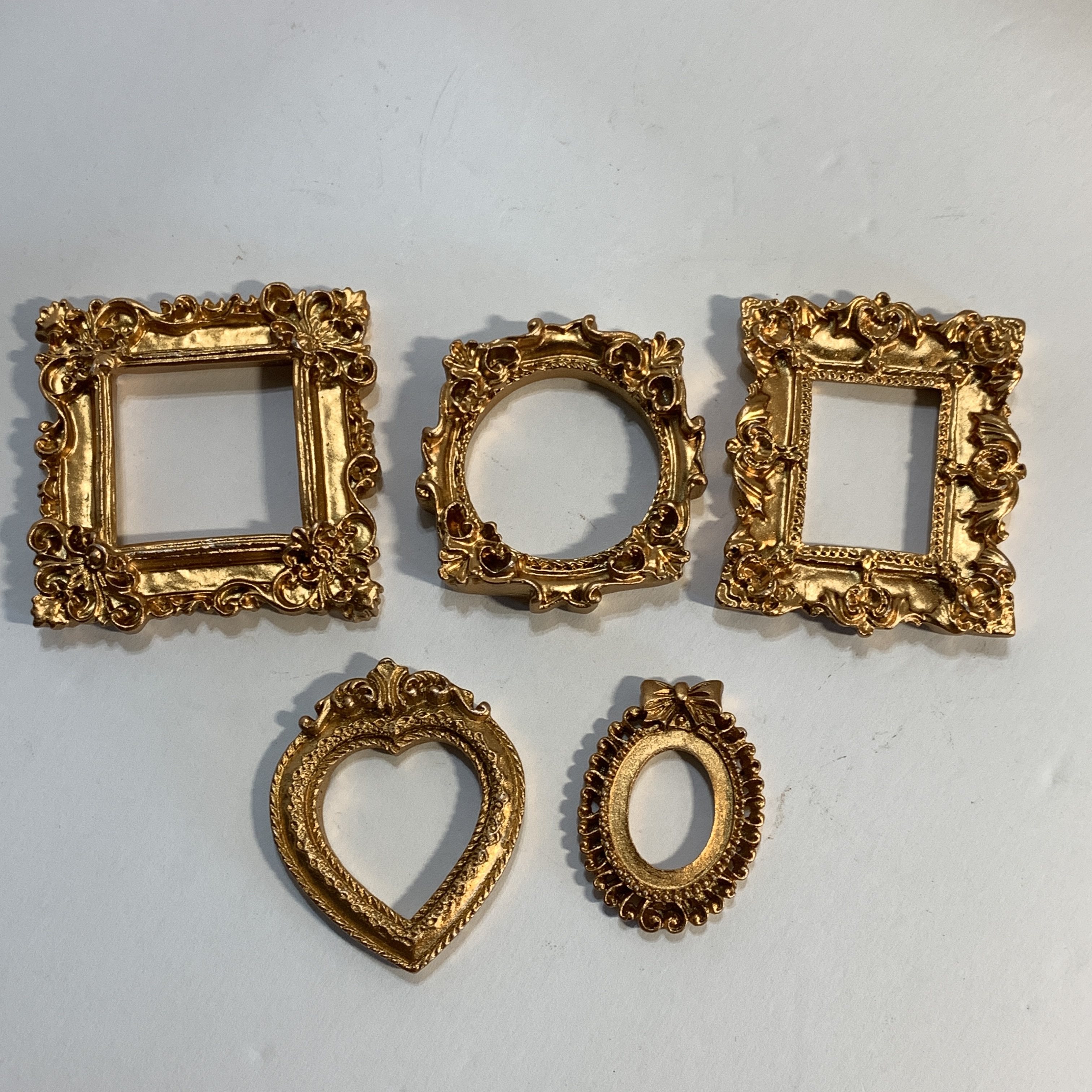 Set of 5 Miniature Frames