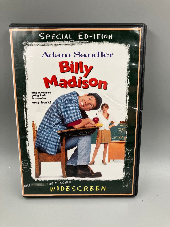 1995 DVD Special Edition Billy Madison Widescreen Universal Pictures