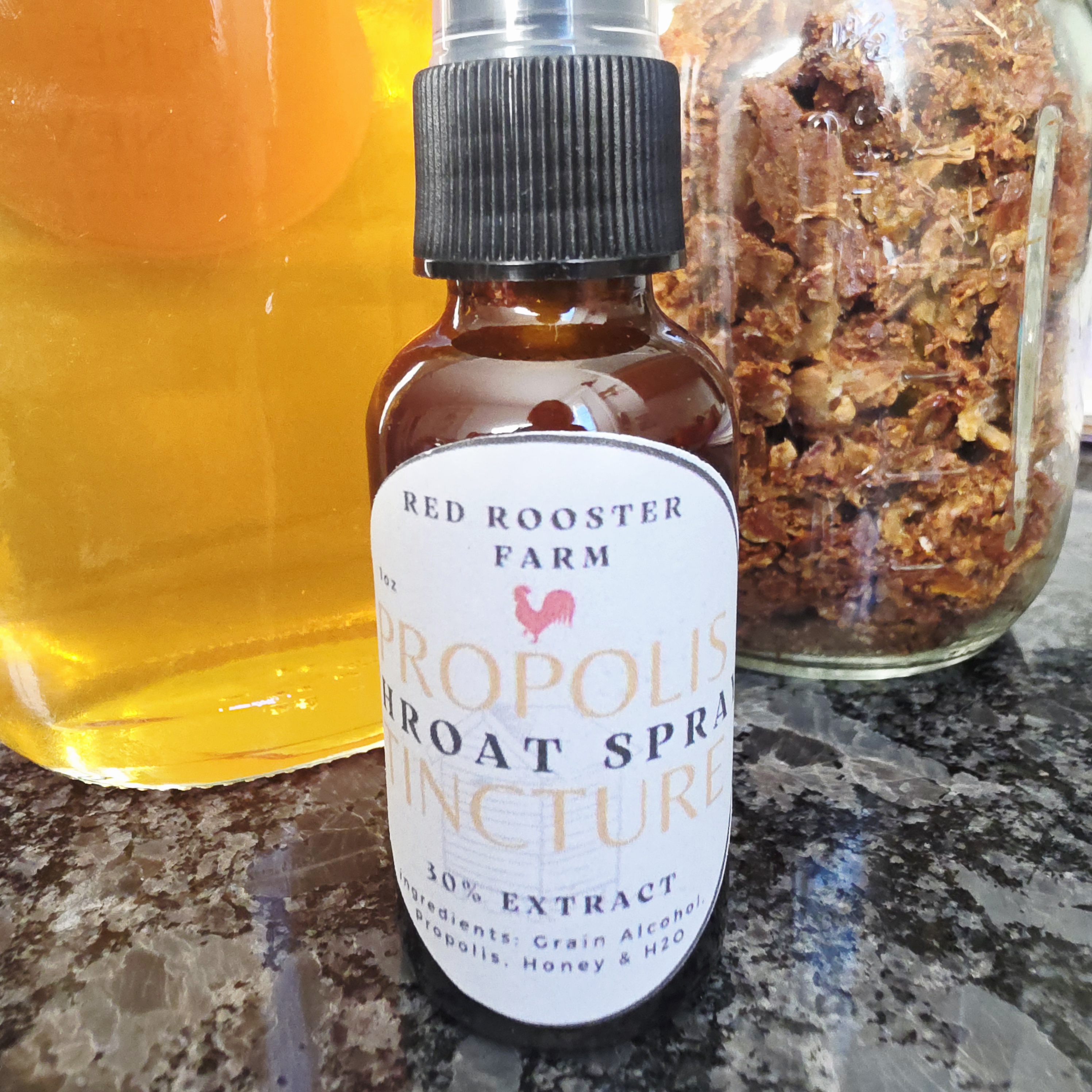 Propolis Tincture Throat Spray 1 oz
