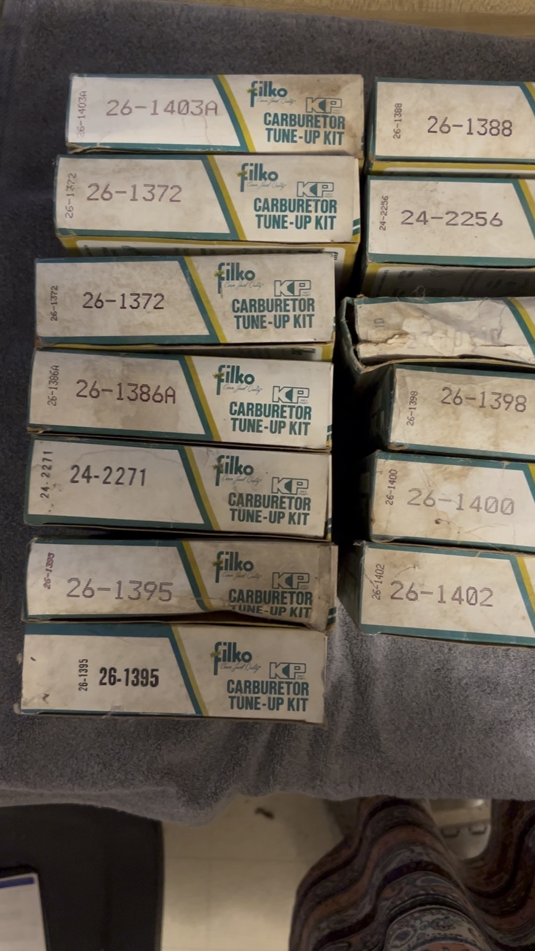 40 Filko Carburetor Kits Vintage NOS