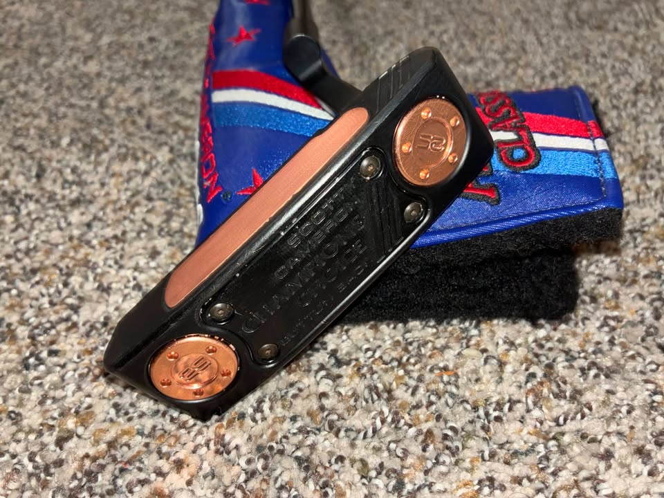 Scotty Cameron Custom Button Back Terillyium Newport RH Putter DLC ...