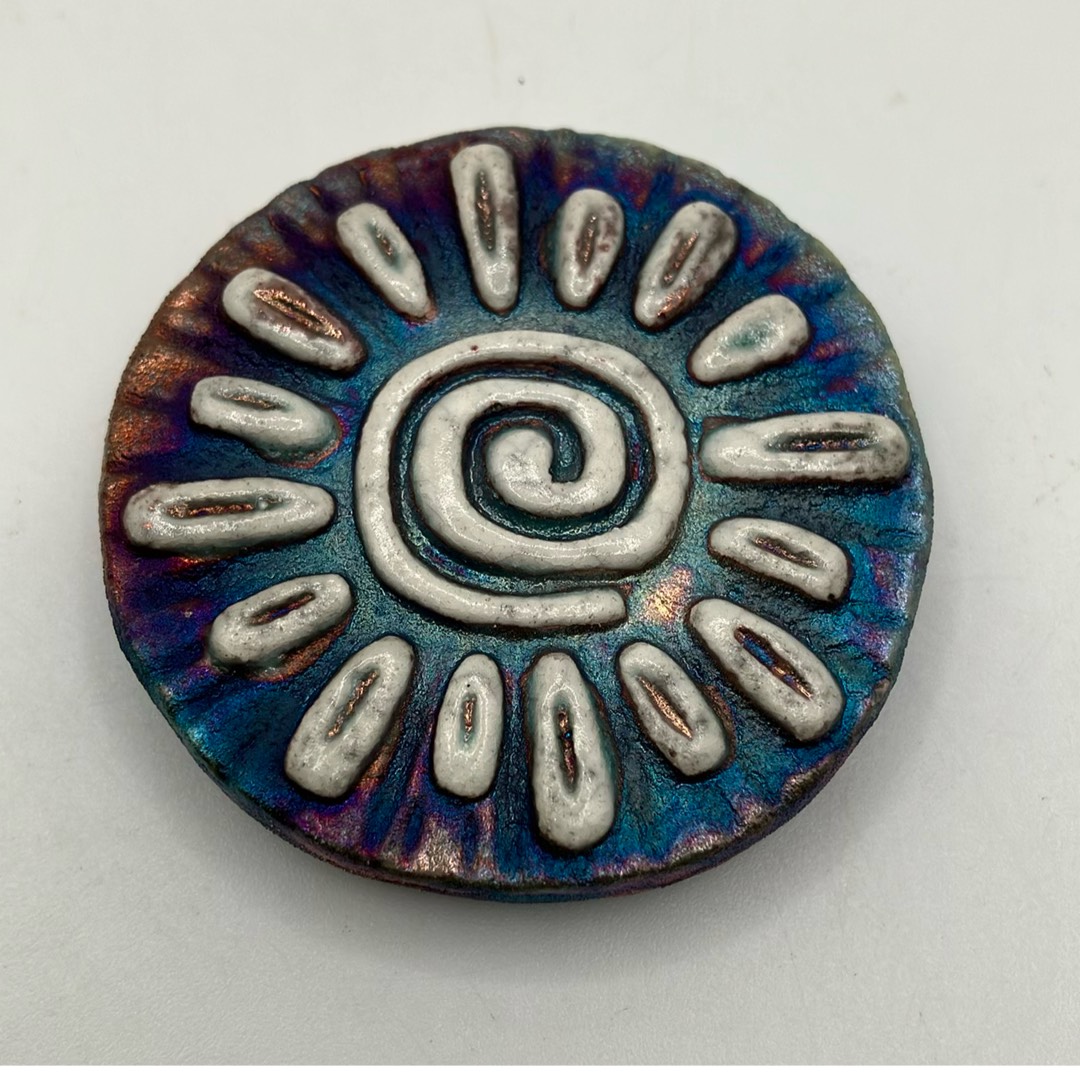 Sun Raku Magnet