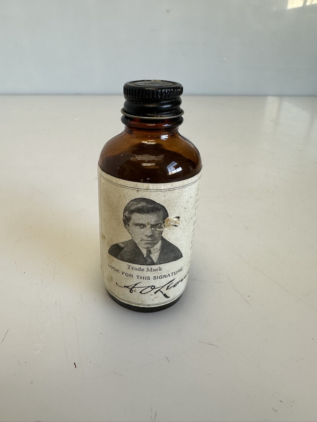 Vintage Leonard Oil Nasal Spray Medicine Bottle Leonard Distributor NY ...