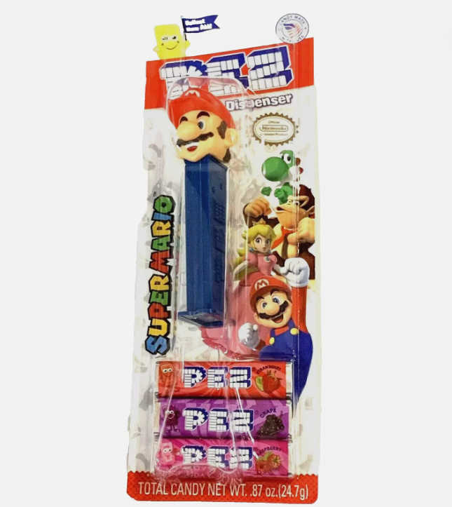 PEZ Candy Dispenser Nintendo Super Mario Exp 2026