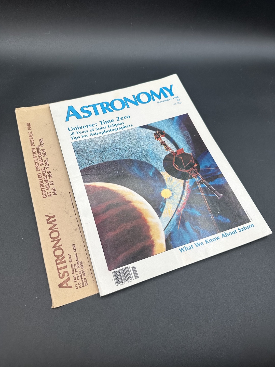Astronomy Magazine, Nov. 1980, Universe Time Zero
