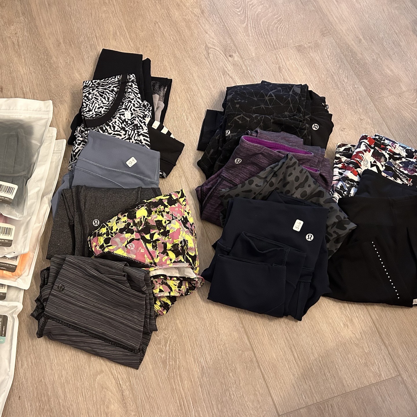 Lululemon & New In Package Alphalete Shorts Wholesale Lot Of 18