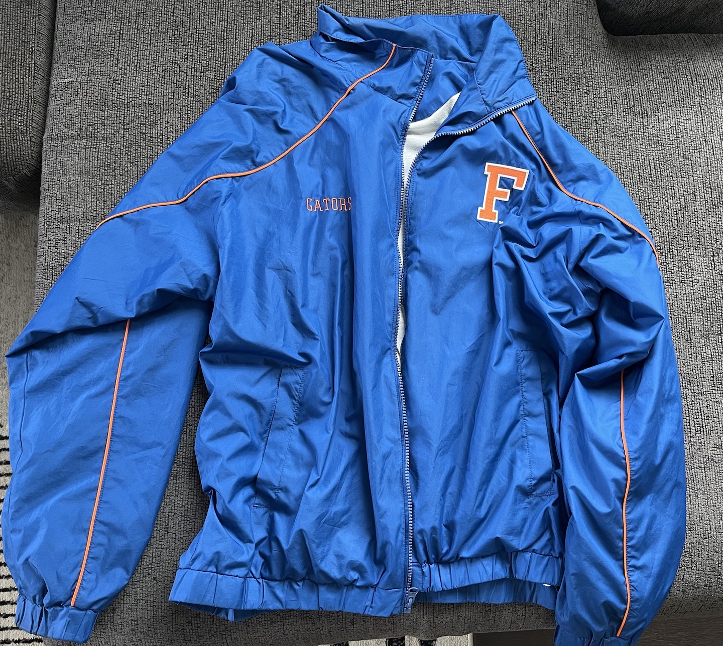 University Of Florida Team Edition Apparel Zip-Up Jacket Large