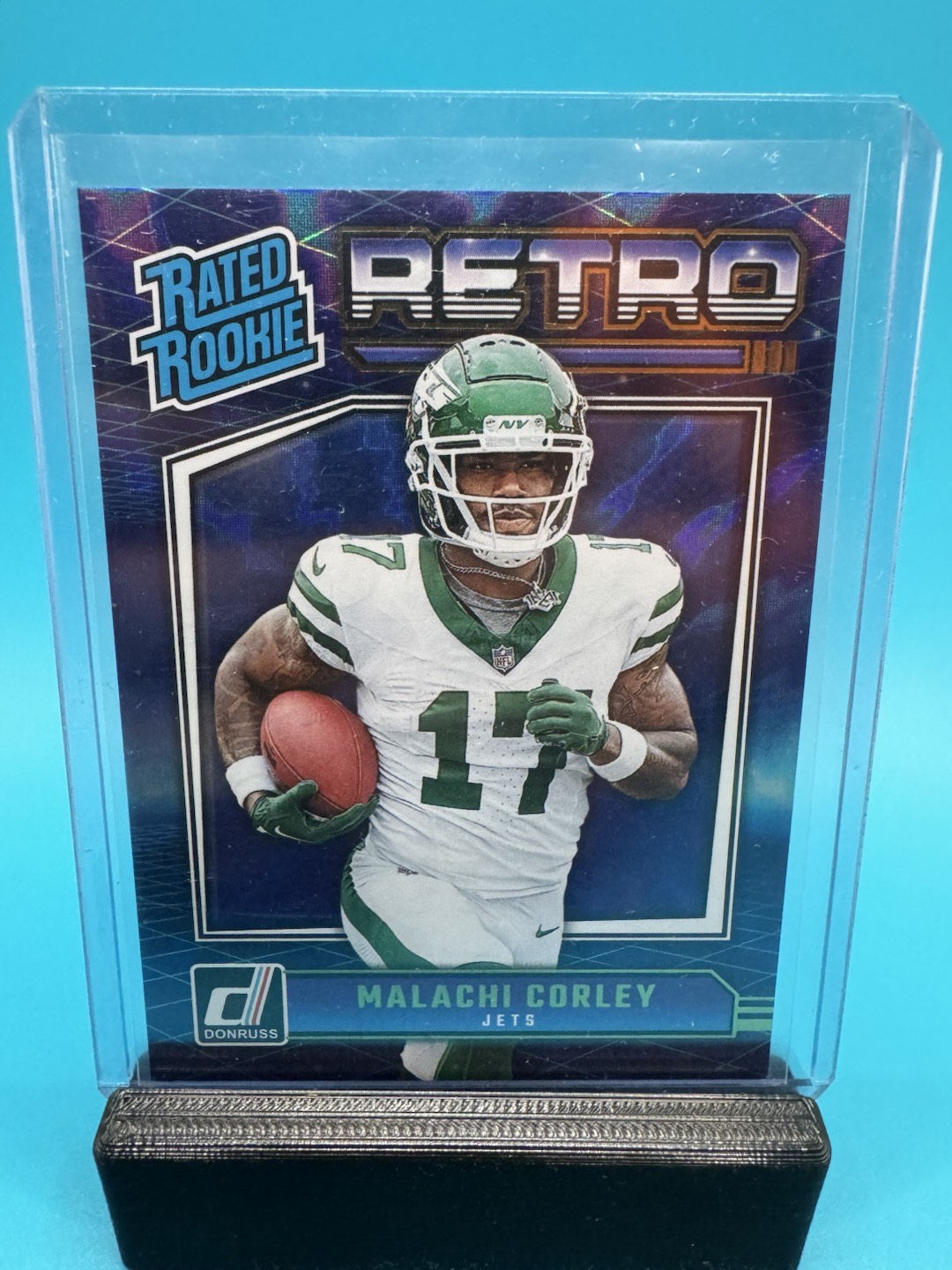 Malachi Corley Donruss Rated Rookie Retro New York Jets