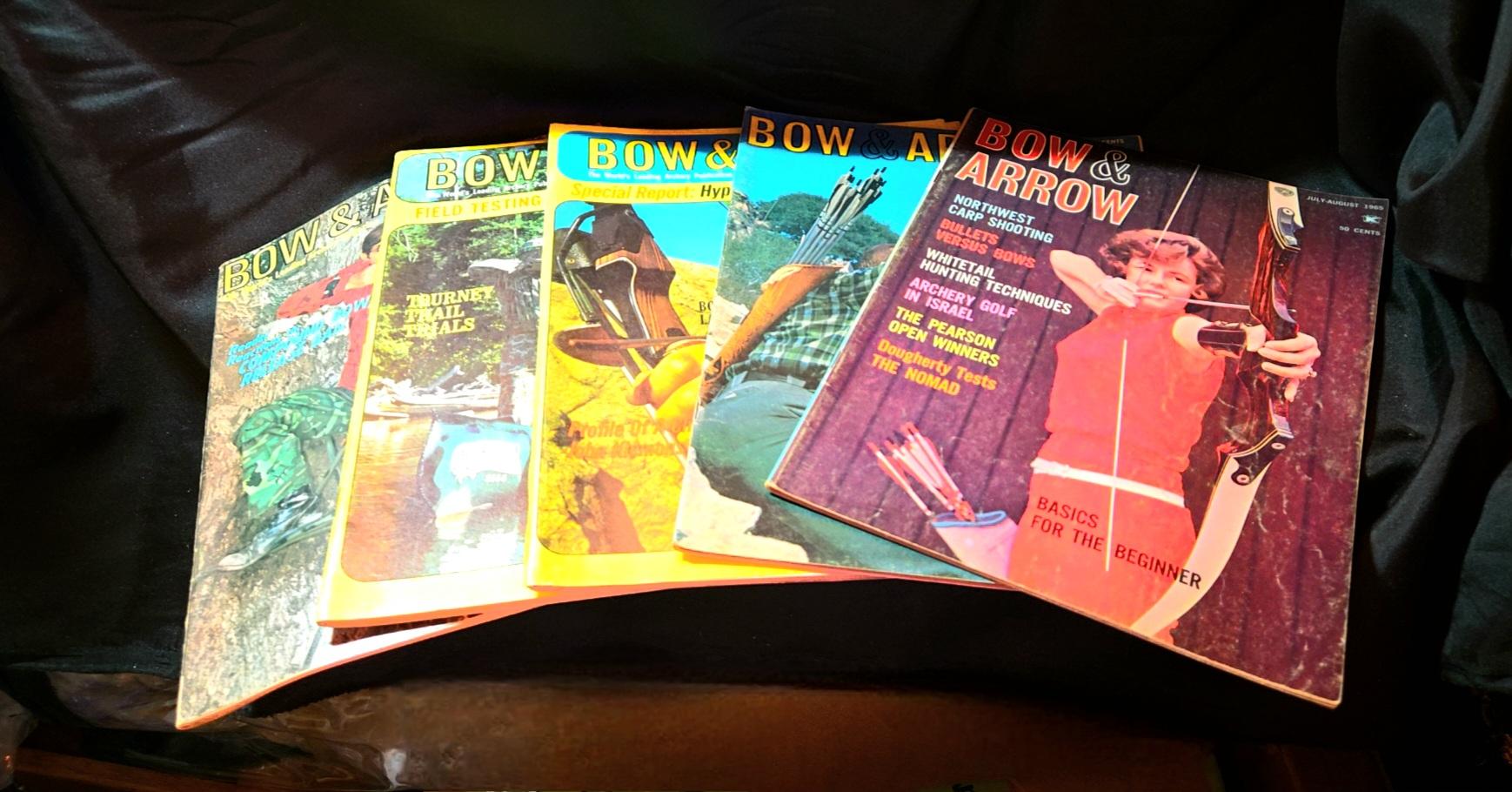 Vintage Bow & Arrow Magazines (4)
