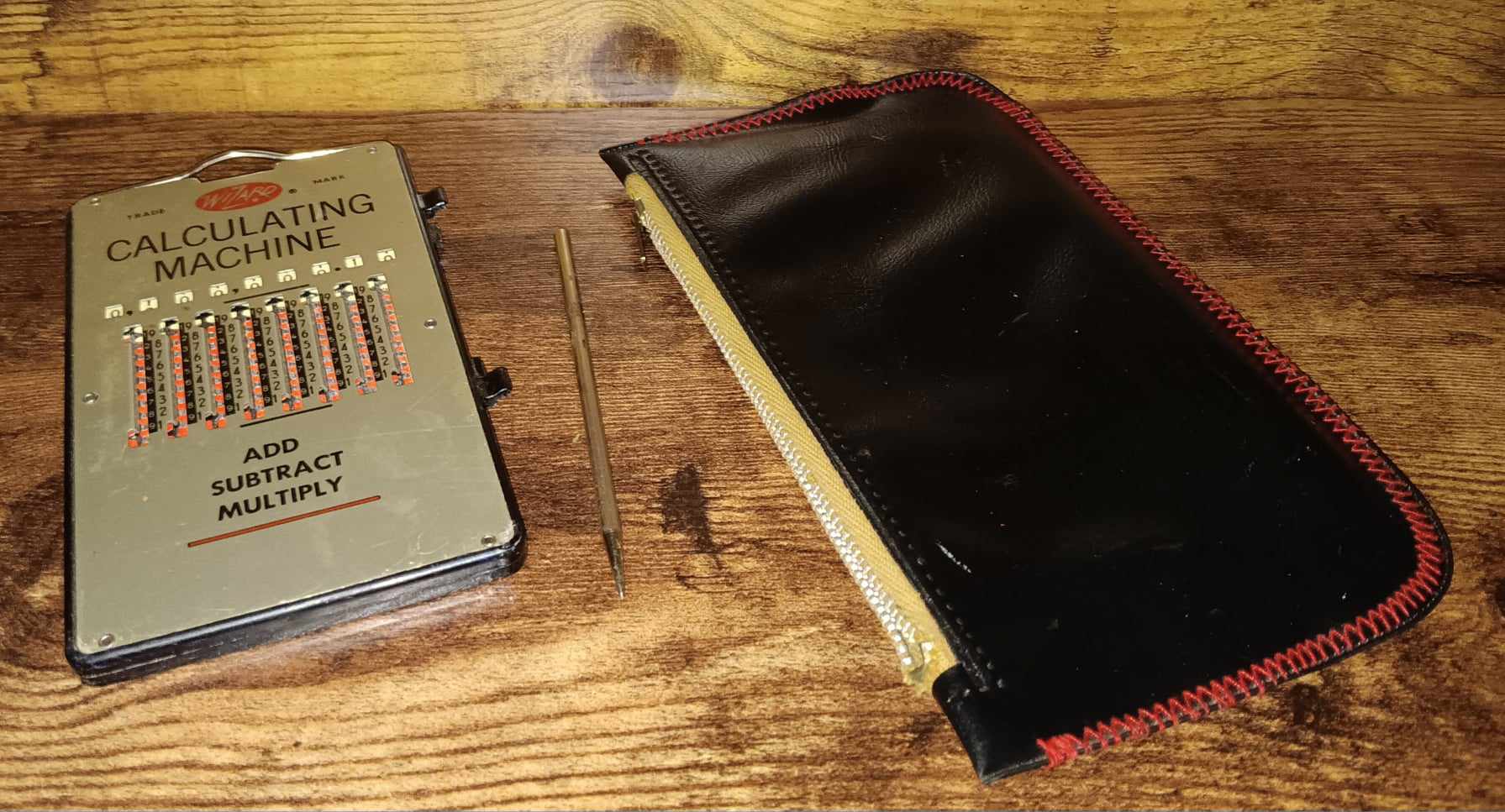 Vintage Wizard Calculating Machine