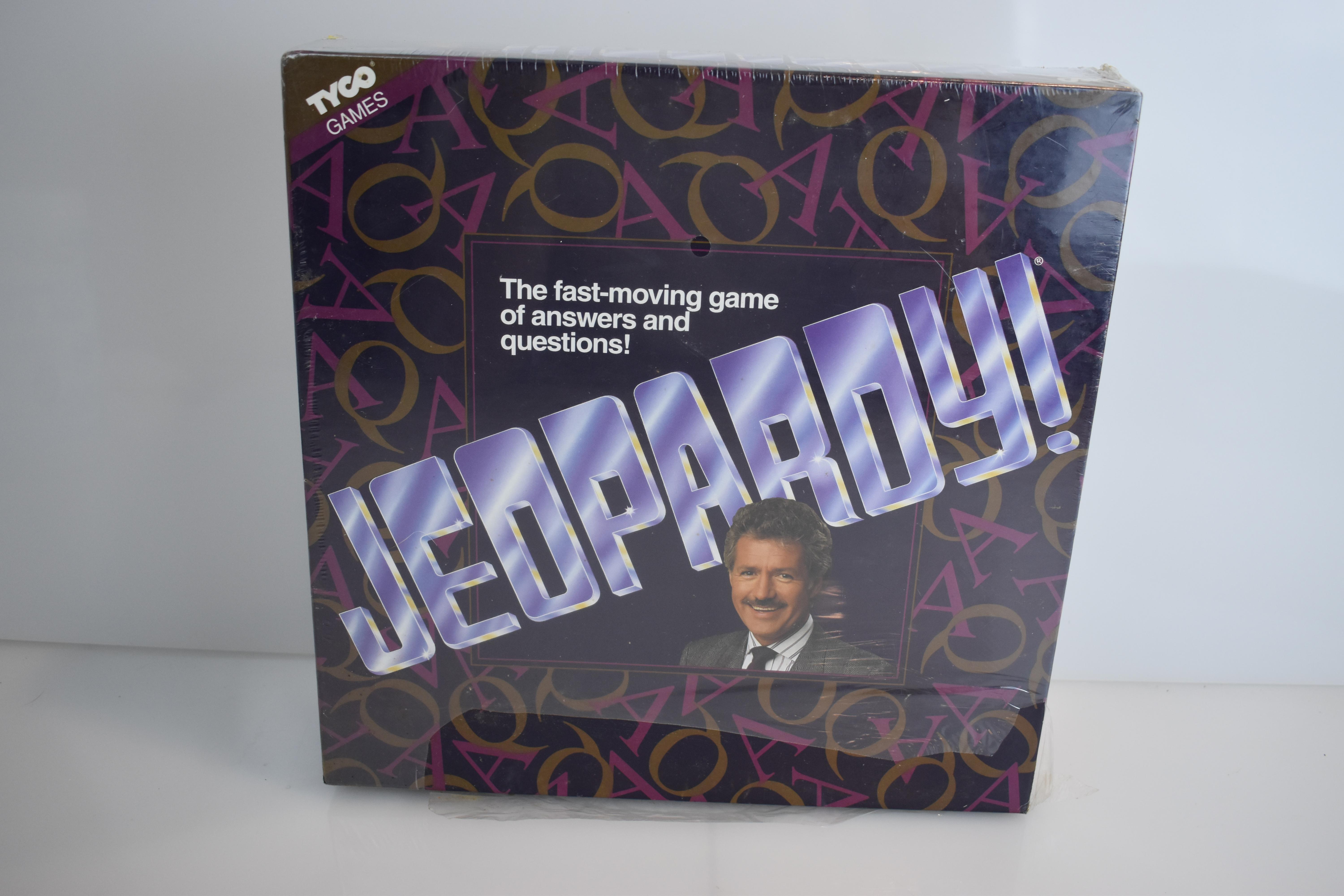 Jeopardy Board Game 7078 By Tyco Games - New & Sealed