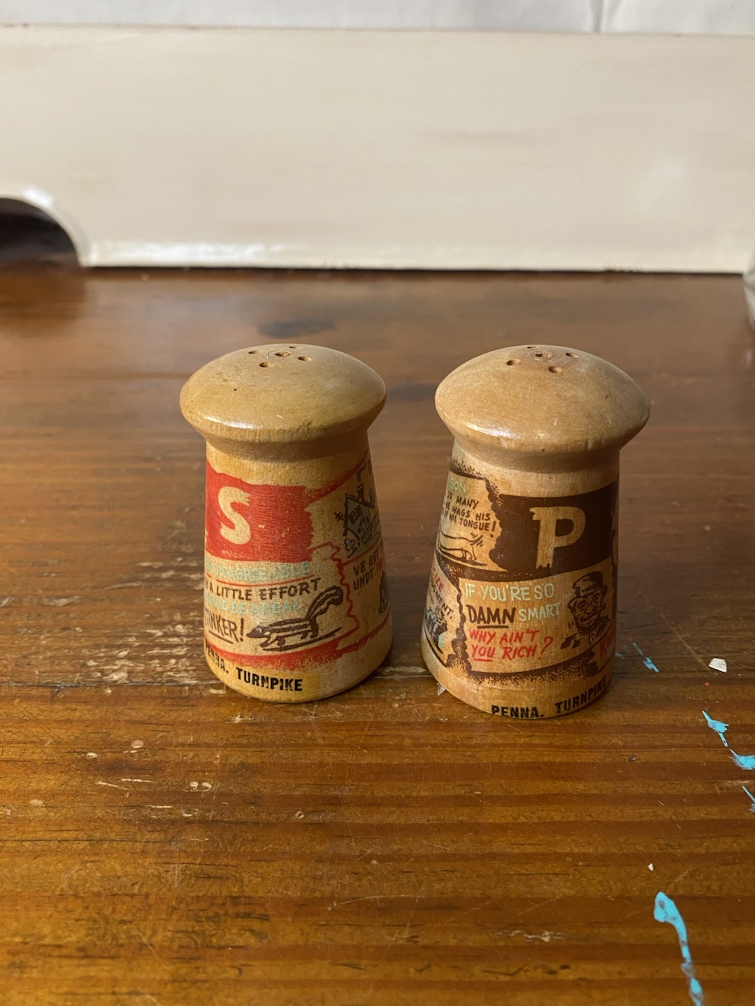 Will Roger’s Salt & Pepper Shakers