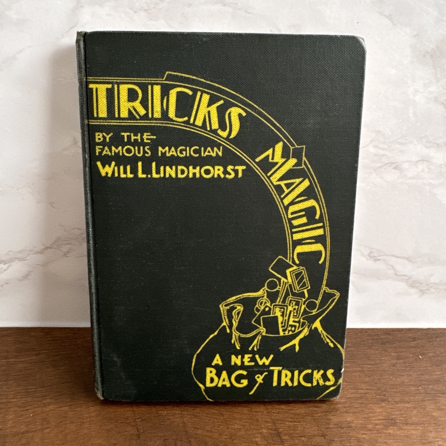 Vintage 1934 Book “Tricks & Magic A New Bag of Tricks” by Will L. Lindhorst