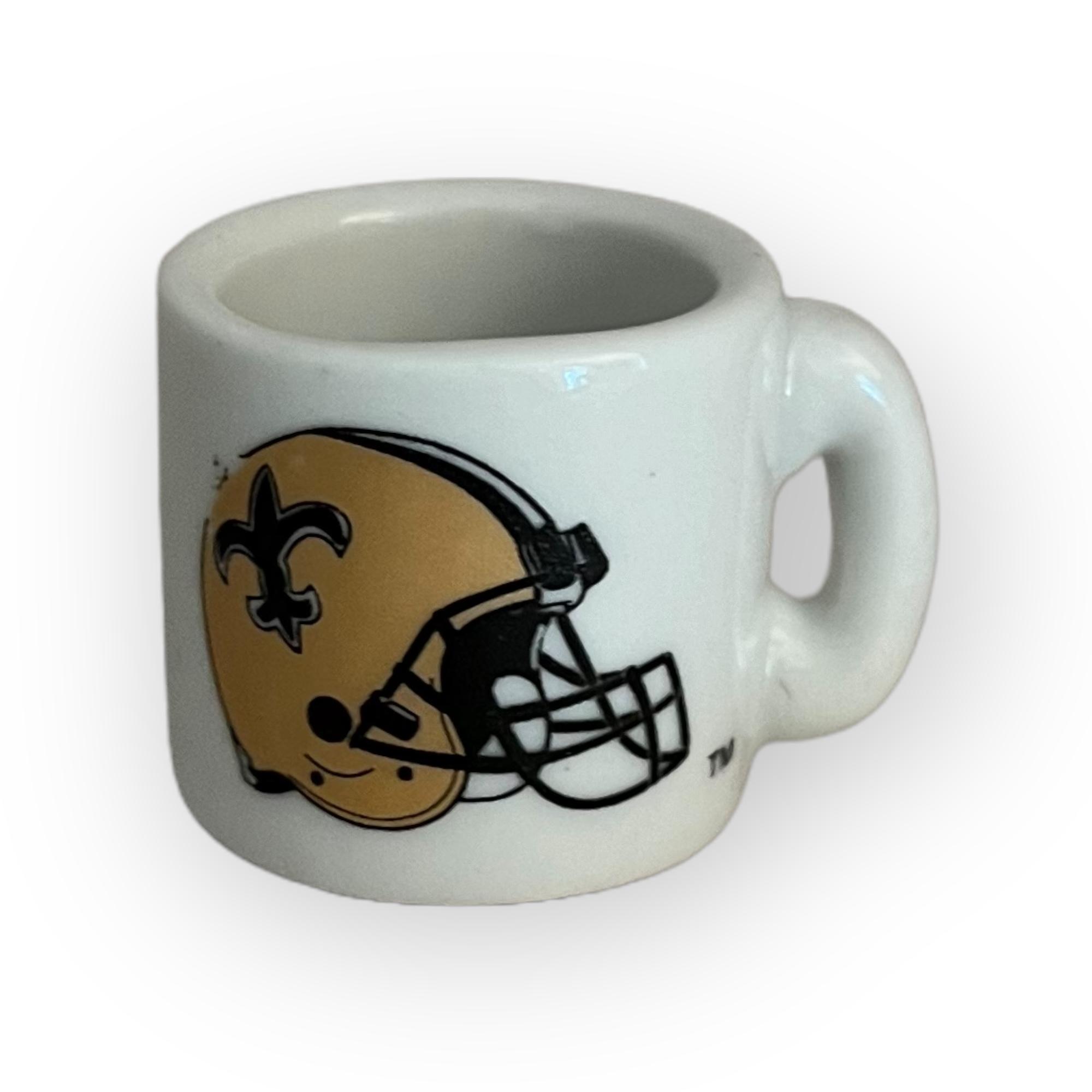 New Orleans Saints Vintage NFL Football Mini Mug 1.25" Miniature ...