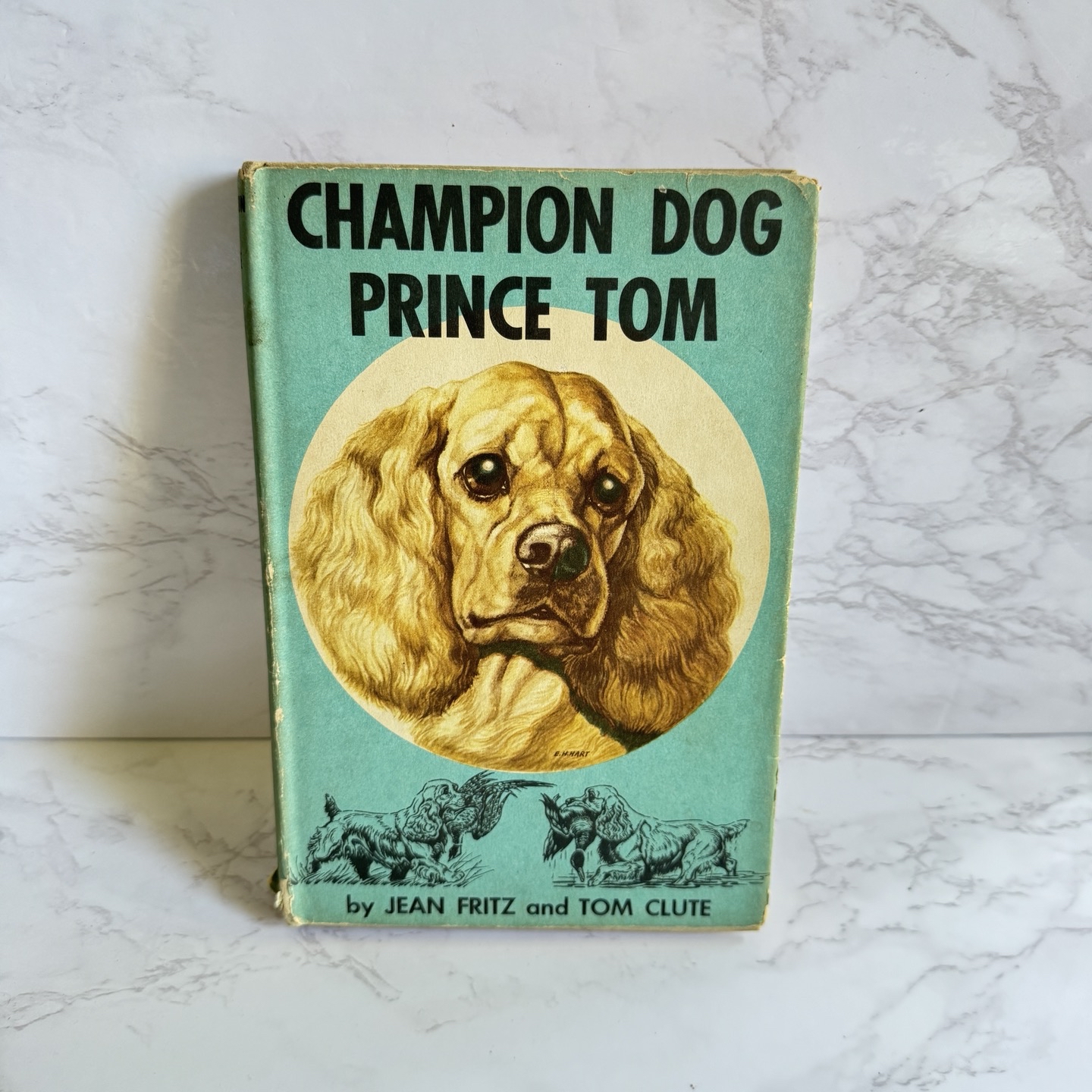 Champion Dog Prince Tom Children’s Book Club Weekly Reader 1959