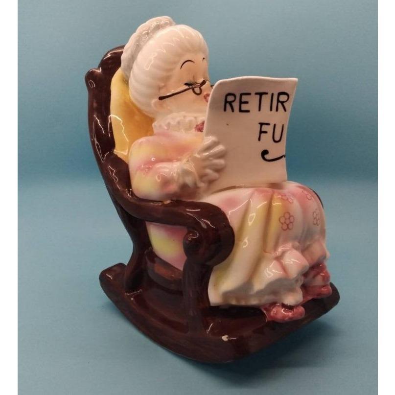 Coin Banks, Grandma, Grandpa Retirement Banks