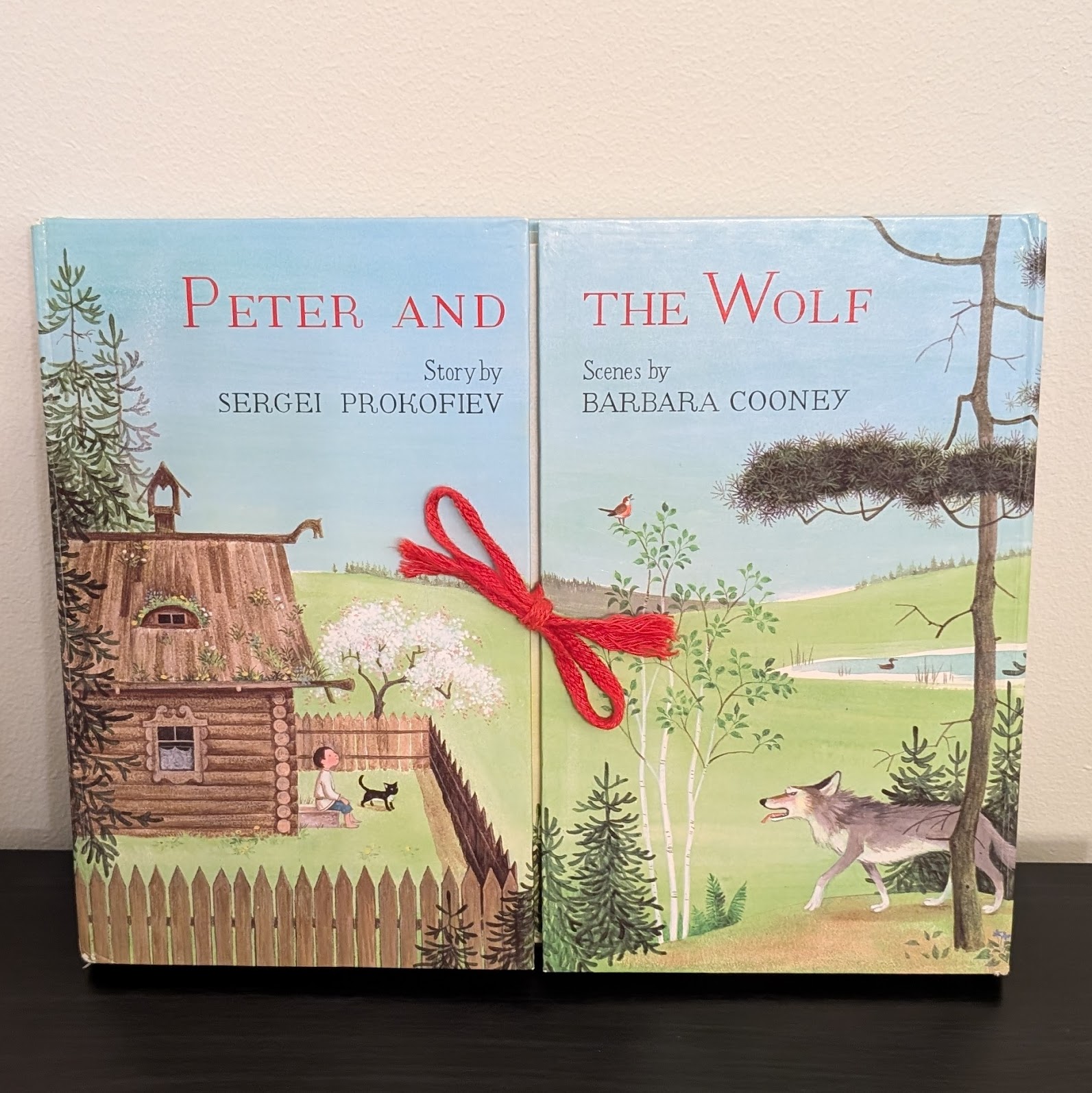 Peter and the Wolf Mechanical Pop Up Book Barbara Cooney & Prokofiev ...