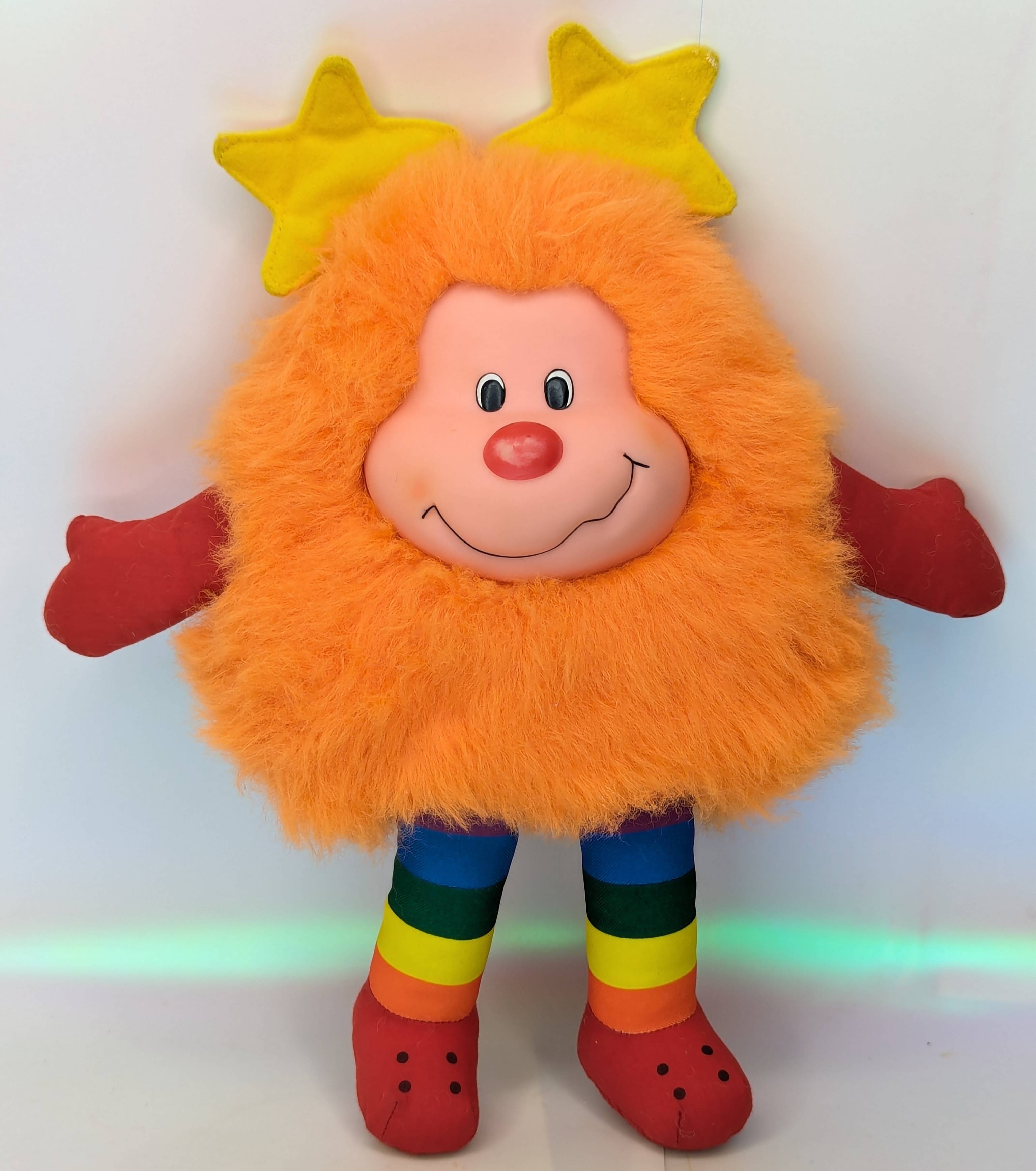 Rainbow Brite Sprite Plush 0.J. Orange 12" stuffed animal Mattel ...